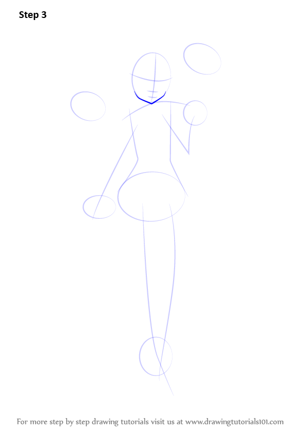 How to Draw Eve from Elsword (Elsword) Step by Step ...