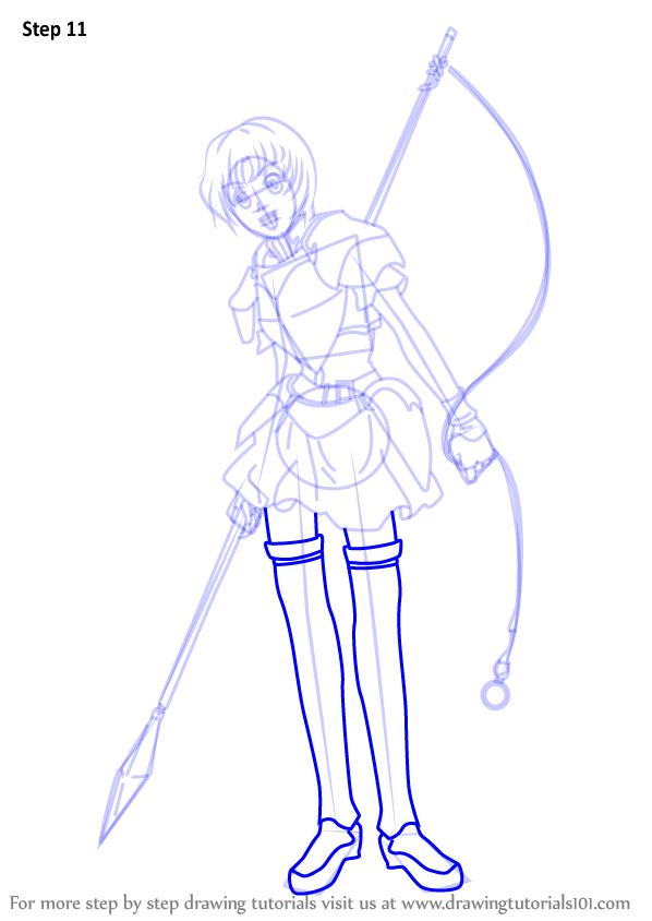 How to Draw Amelia from Fire Emblem (Ensemble Stars) Step by Step ...
