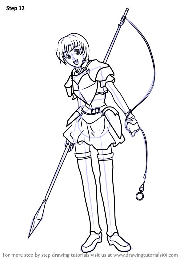 How to Draw Amelia from Fire Emblem (Ensemble Stars) Step by Step ...