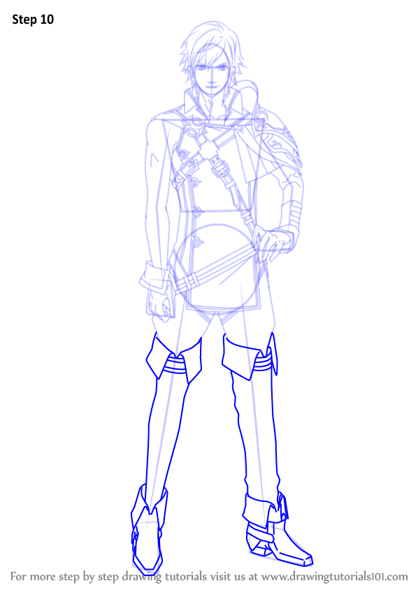 How to Draw Chrom from Fire Emblem (Ensemble Stars) Step by Step ...
