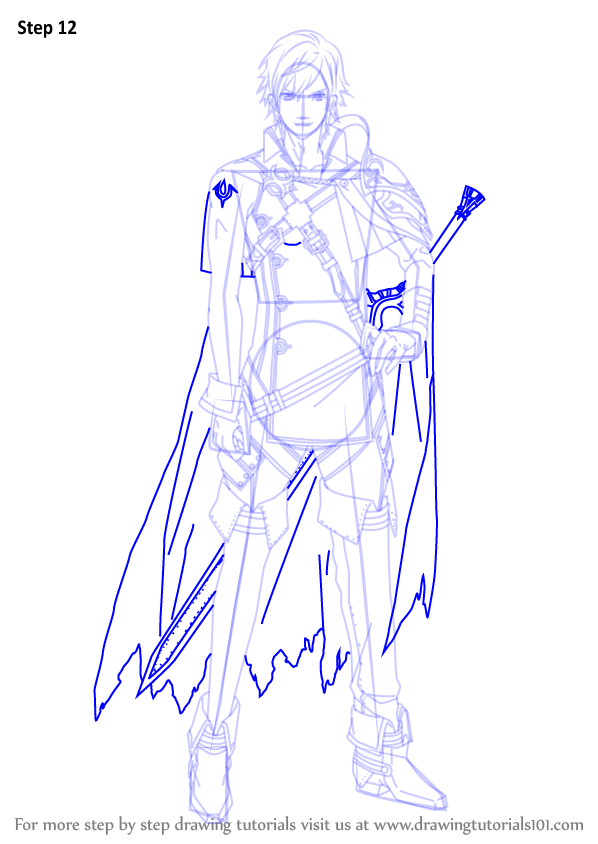 How to Draw Chrom from Fire Emblem (Ensemble Stars) Step by Step ...