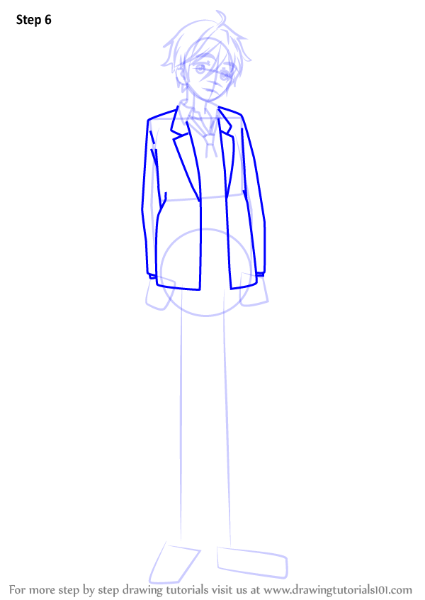 How to Draw Tomoya Mashiro from Ensemble Stars (Ensemble Stars) Step by ...