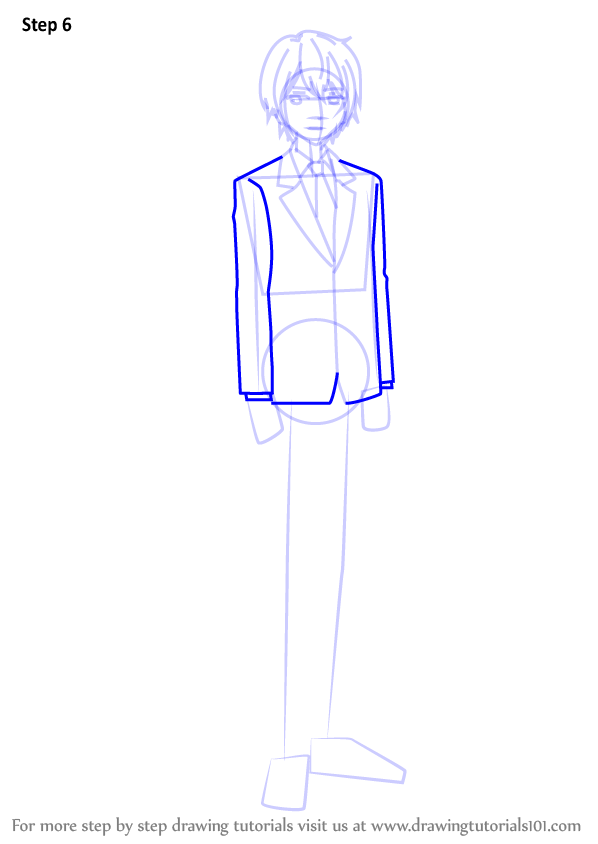 How to Draw Tsukasa Suou from Ensemble Stars (Ensemble Stars) Step by ...