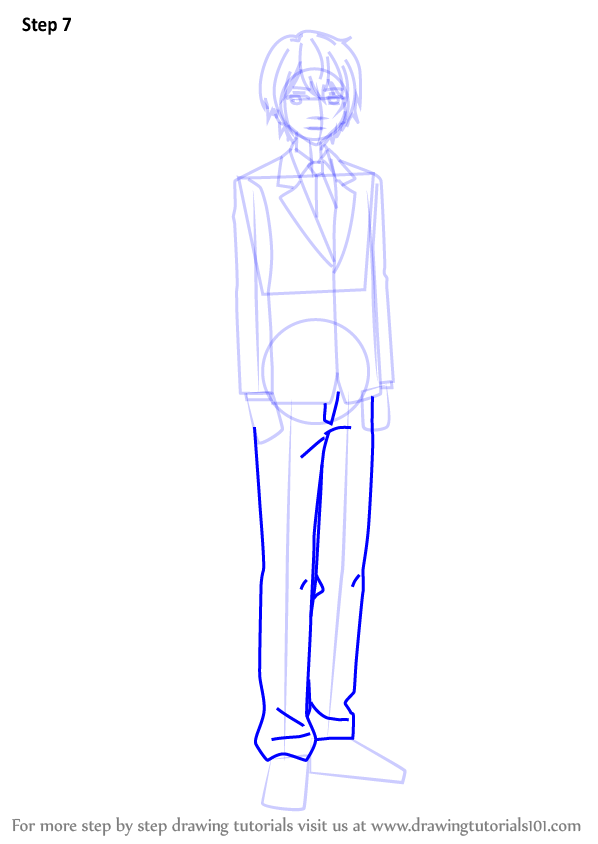 How to Draw Tsukasa Suou from Ensemble Stars (Ensemble Stars) Step by ...