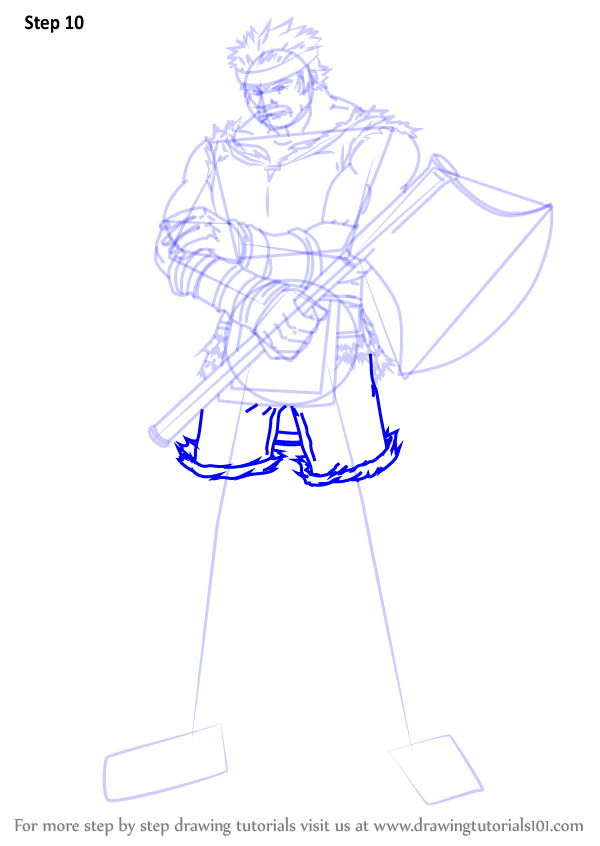 How to Draw Bartre from Fire Emblem (Fire Emblem) Step by Step ...