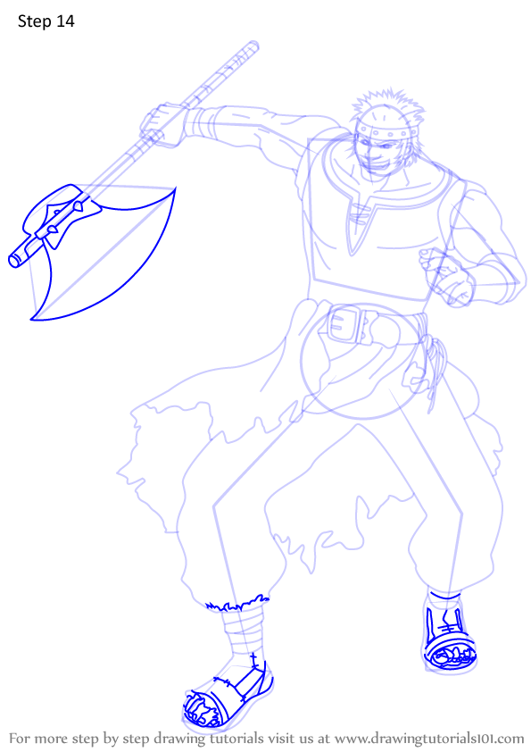 How to Draw Bartre from Fire Emblem (Fire Emblem) Step by Step ...