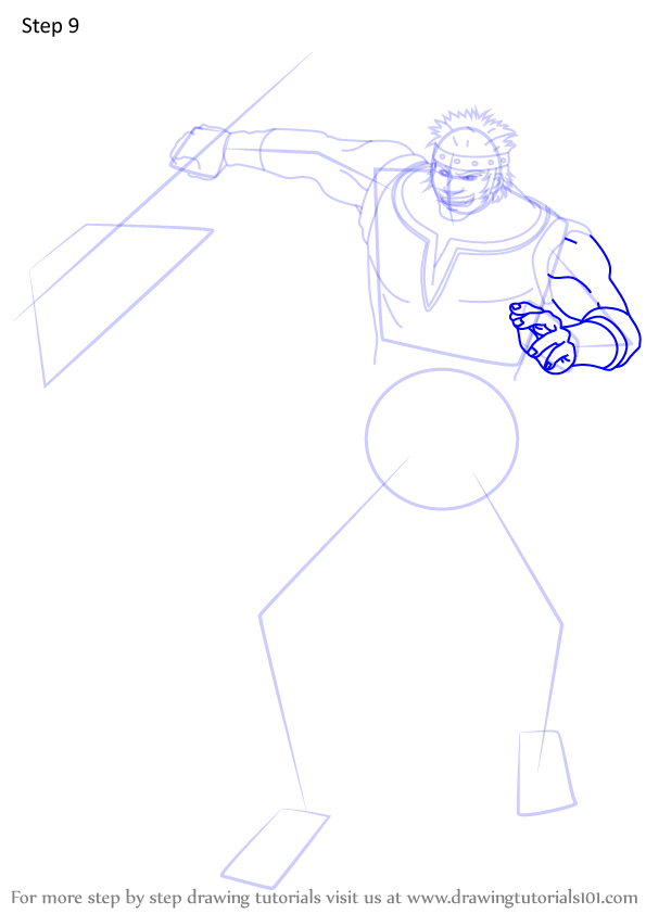 How to Draw Bartre from Fire Emblem (Fire Emblem) Step by Step ...