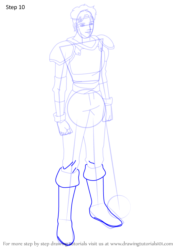How to Draw Beck from Fire Emblem (Fire Emblem) Step by Step ...