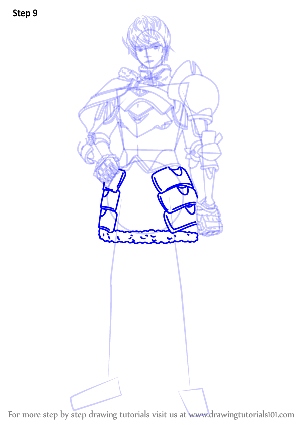 How to Draw Berkut from Fire Emblem (Fire Emblem) Step by Step ...