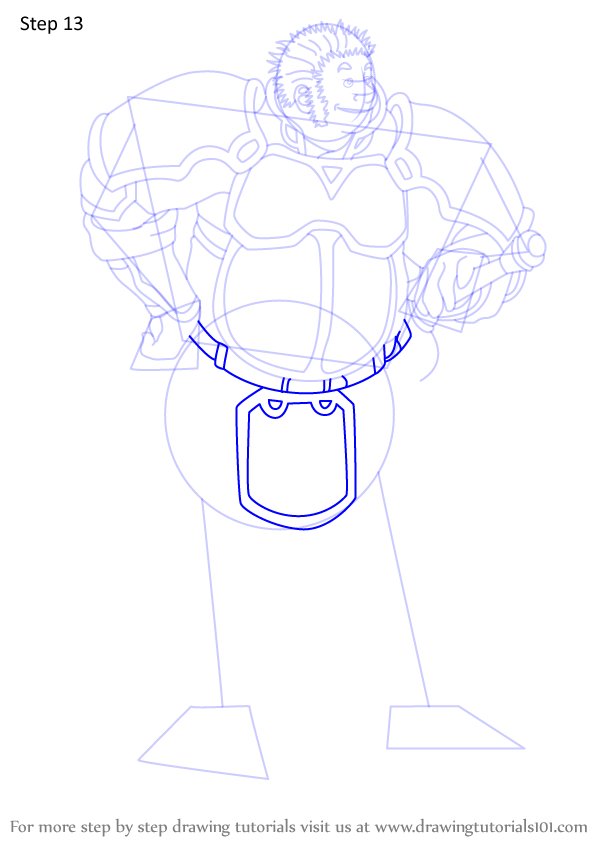 How to Draw Brom from Fire Emblem (Fire Emblem) Step by Step ...
