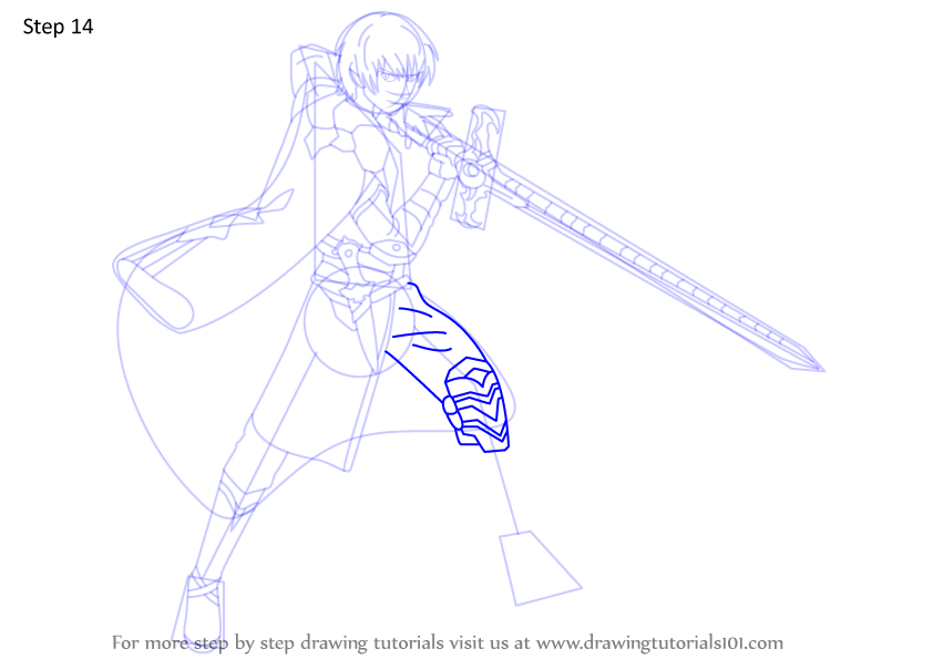 How to Draw Byleth from Fire Emblem (Fire Emblem) Step by Step ...