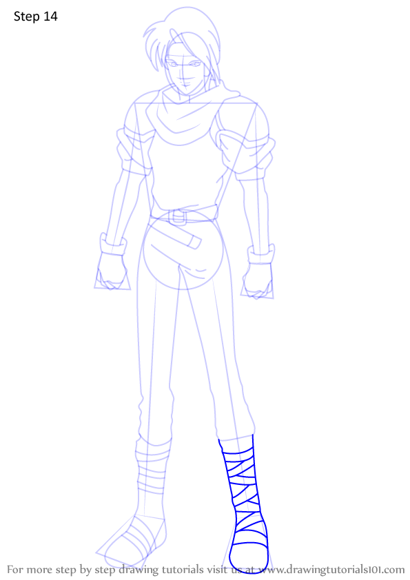 How to Draw Caesar from Fire Emblem (Fire Emblem) Step by Step ...