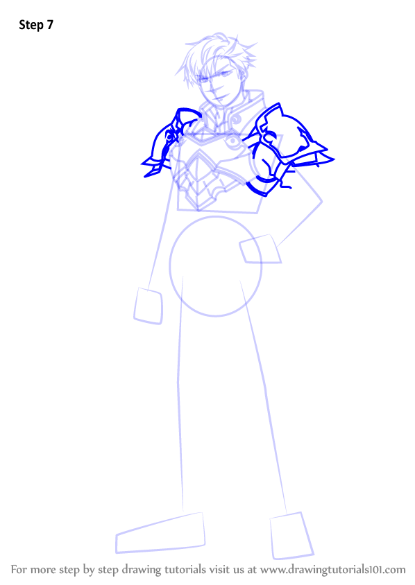 How to Draw Cain from Fire Emblem (Fire Emblem) Step by Step ...