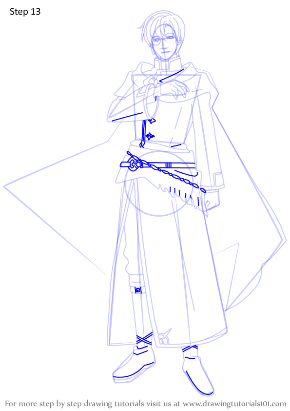 How to Draw Canas from Fire Emblem (Fire Emblem) Step by Step ...