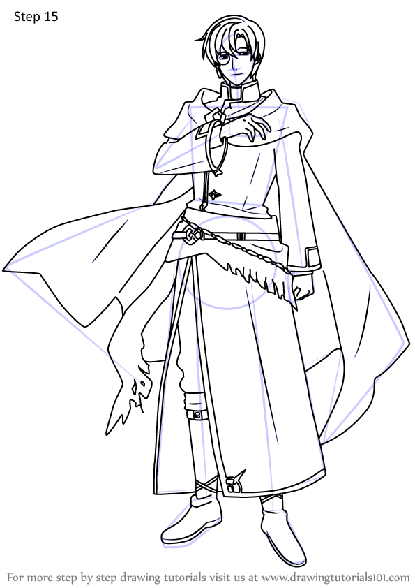 How to Draw Canas from Fire Emblem (Fire Emblem) Step by Step ...