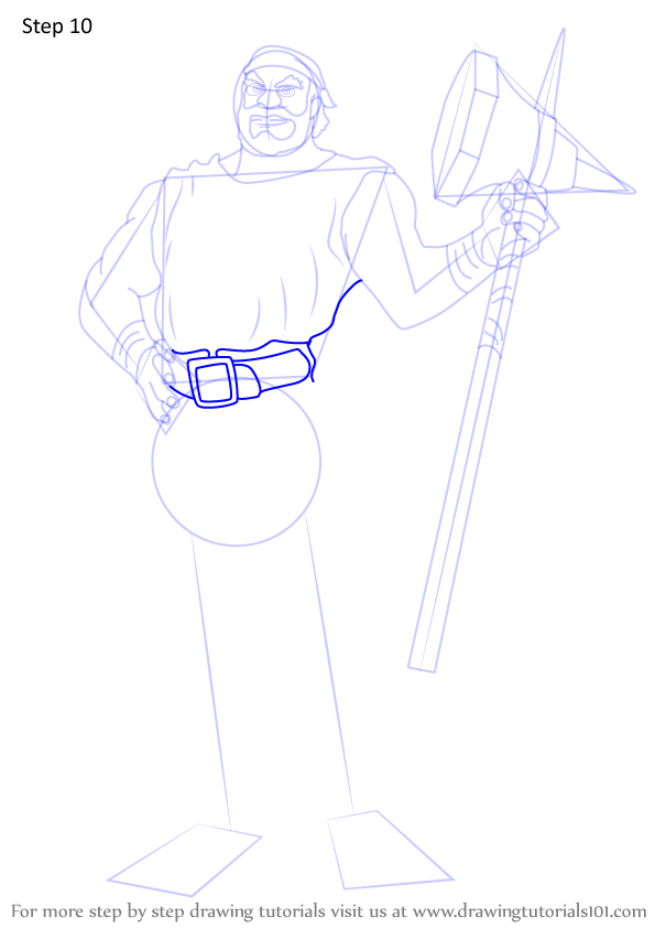 How to Draw Dagdar from Fire Emblem (Fire Emblem) Step by Step ...