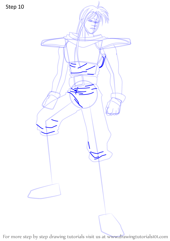 How to Draw Dean (Thracia 776) from Fire Emblem (Fire Emblem) Step by ...