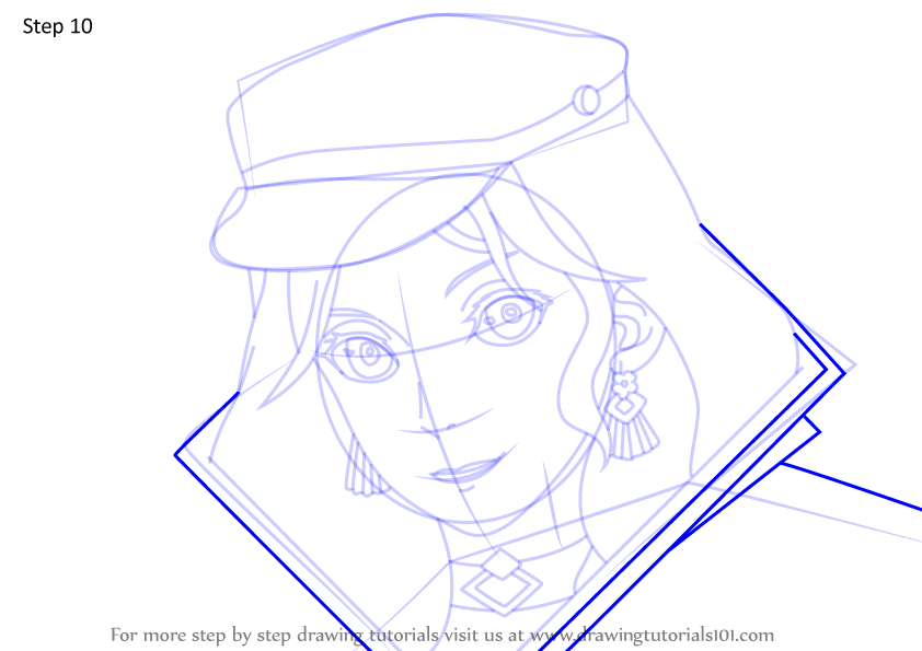 How to Draw Dorothea from Fire Emblem (Fire Emblem) Step by Step ...