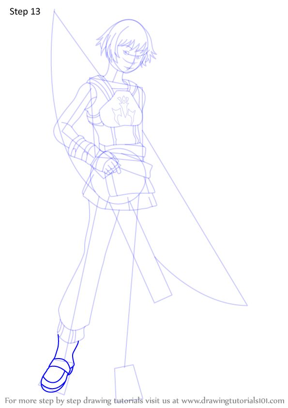 How to Draw Dorothy from Fire Emblem (Fire Emblem) Step by Step ...