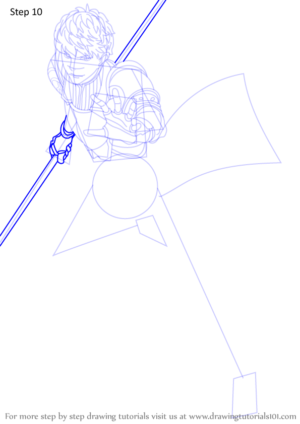 How to Draw Echoes Lukas from Fire Emblem (Fire Emblem) Step by Step ...