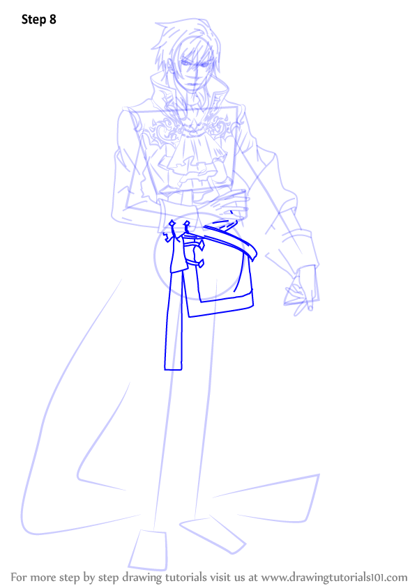 How to Draw Eldigan from Fire Emblem (Fire Emblem) Step by Step ...