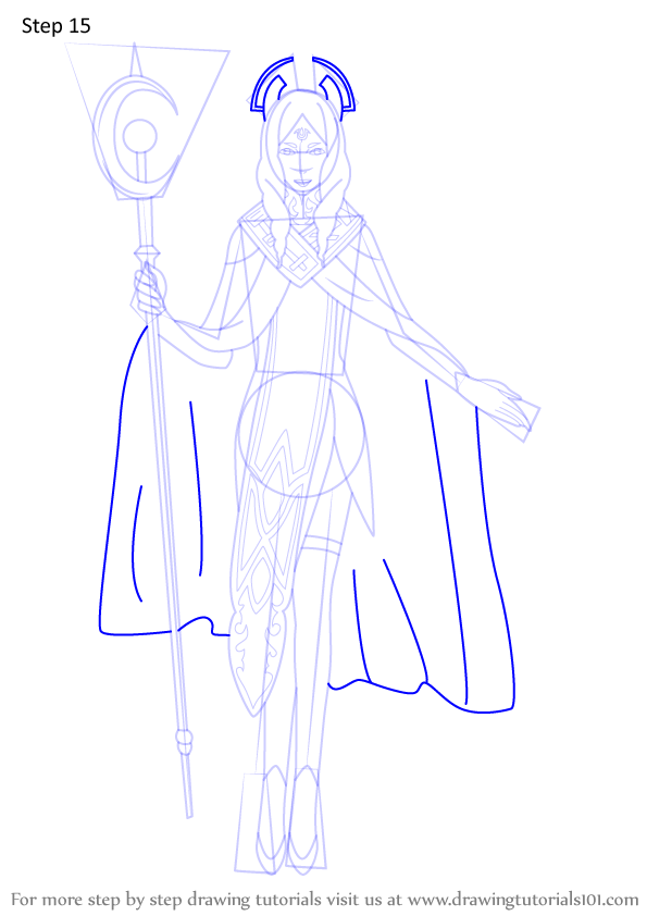 How to Draw Emmeryn from Fire Emblem (Fire Emblem) Step by Step ...