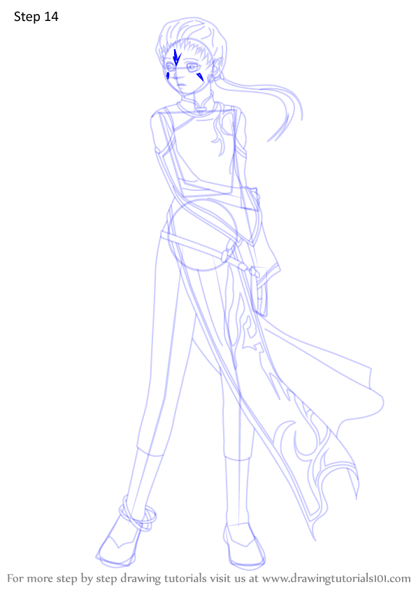 How to Draw Ena from Fire Emblem (Fire Emblem) Step by Step ...