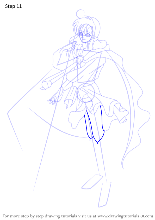 How to Draw Ethlyn from Fire Emblem (Fire Emblem) Step by Step ...