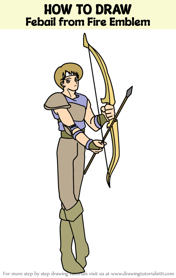 How to Draw Febail from Fire Emblem (Fire Emblem) Step by Step ...