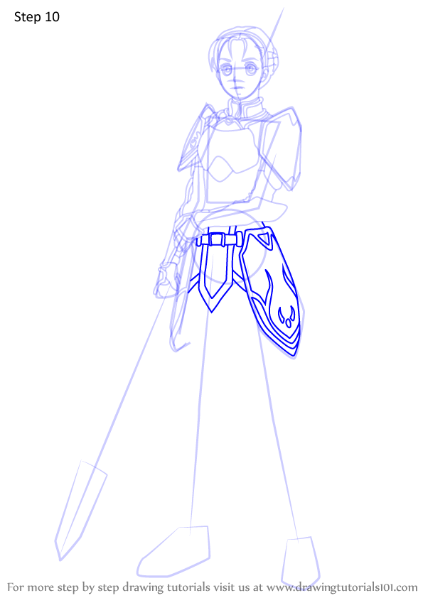 How to Draw Fiona from Fire Emblem (Fire Emblem) Step by Step ...