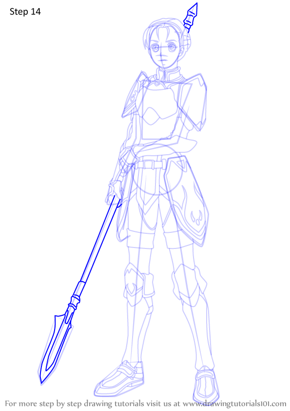 How to Draw Fiona from Fire Emblem (Fire Emblem) Step by Step ...