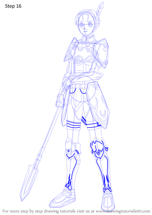 How to Draw Fiona from Fire Emblem (Fire Emblem) Step by Step ...