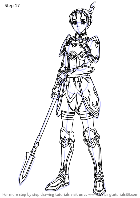 How to Draw Fiona from Fire Emblem (Fire Emblem) Step by Step ...