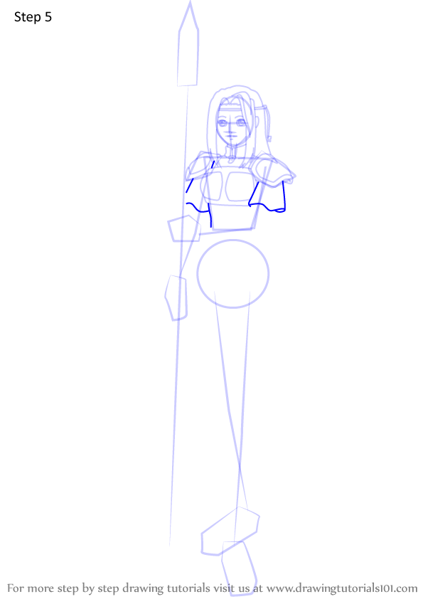 How to Draw Fiora from Fire Emblem (Fire Emblem) Step by Step ...