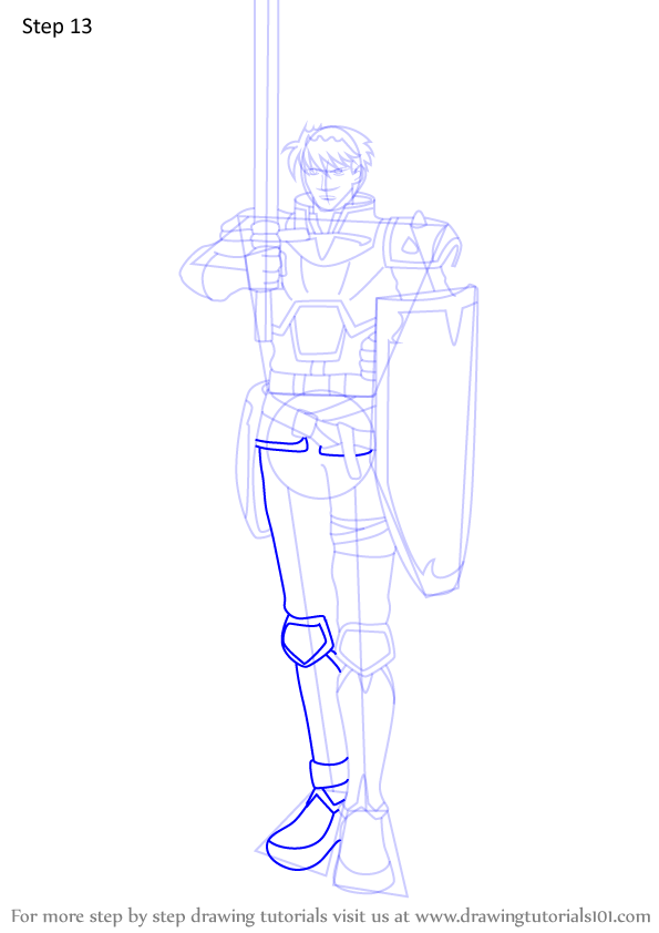 How to Draw Harken from Fire Emblem (Fire Emblem) Step by Step ...