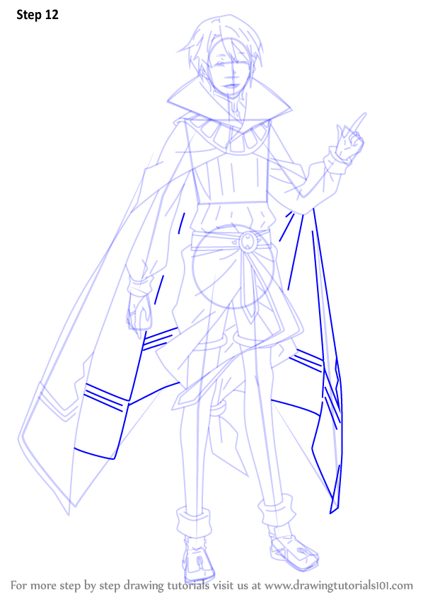 How to Draw Henry from Fire Emblem (Fire Emblem) Step by Step ...