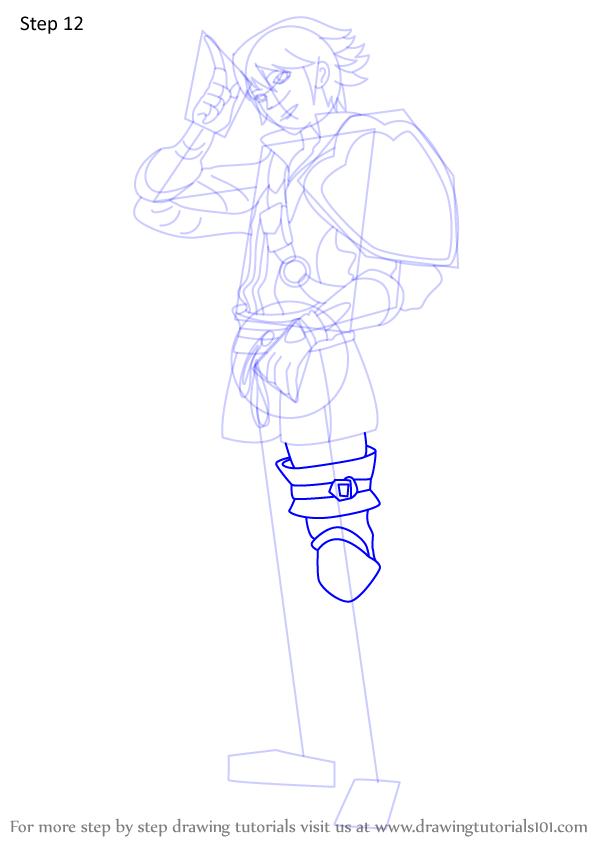 How to Draw Inigo from Fire Emblem (Fire Emblem) Step by Step ...