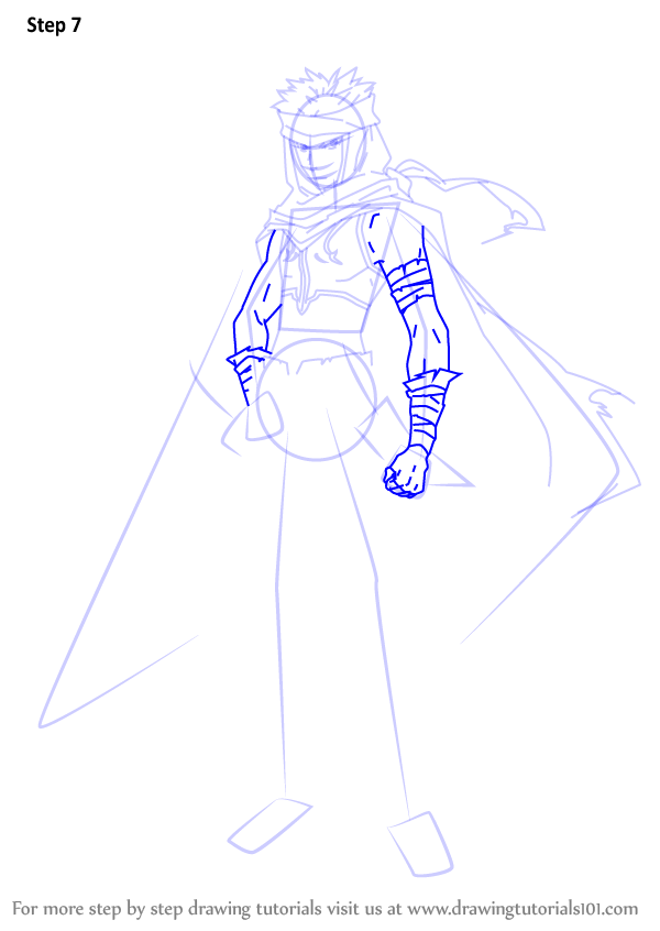 How to Draw Jaffar from Fire Emblem (Fire Emblem) Step by Step ...