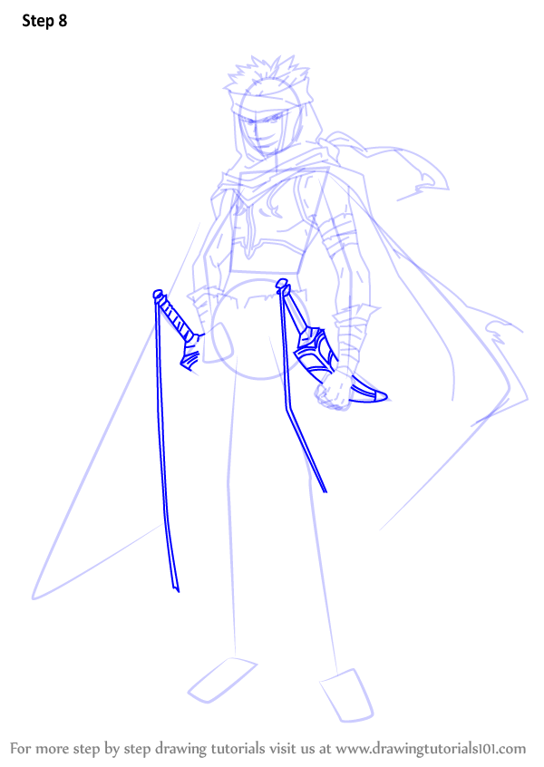 How to Draw Jaffar from Fire Emblem (Fire Emblem) Step by Step ...