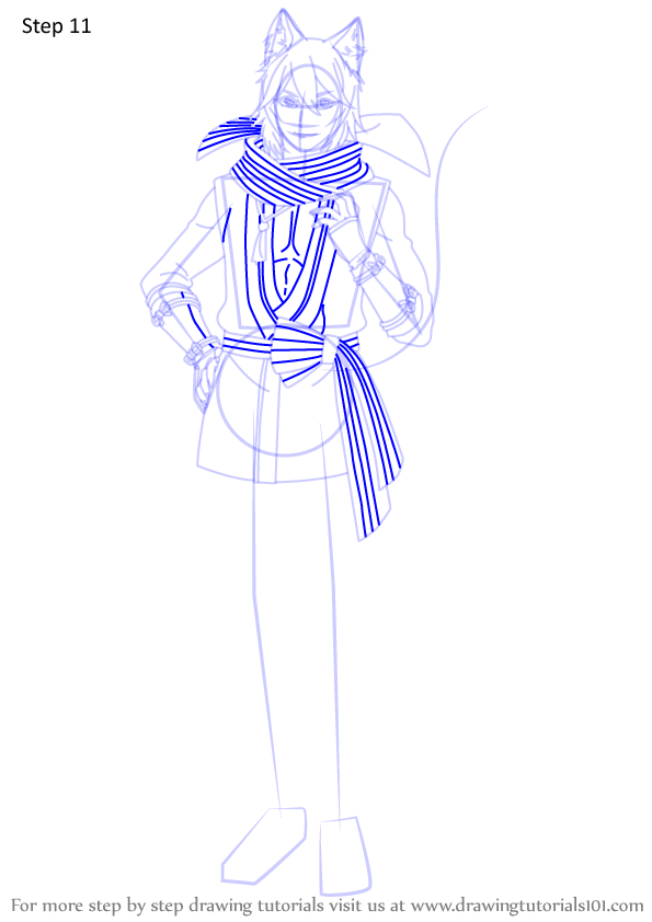 How to Draw Kaden from Fire Emblem (Fire Emblem) Step by Step ...