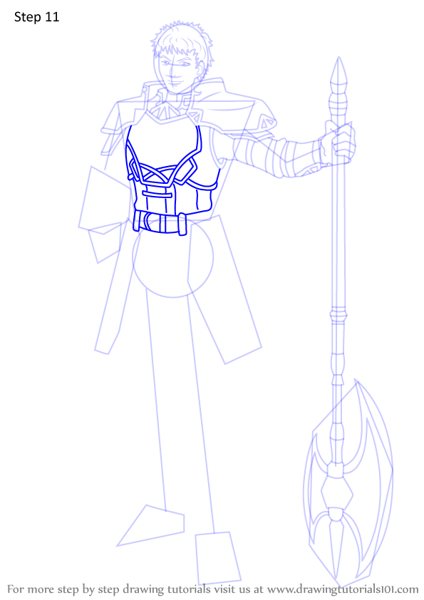 How to Draw Kieran from Fire Emblem (Fire Emblem) Step by Step ...