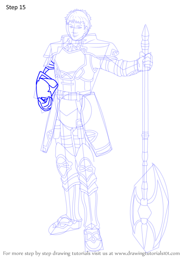 How to Draw Kieran from Fire Emblem (Fire Emblem) Step by Step ...