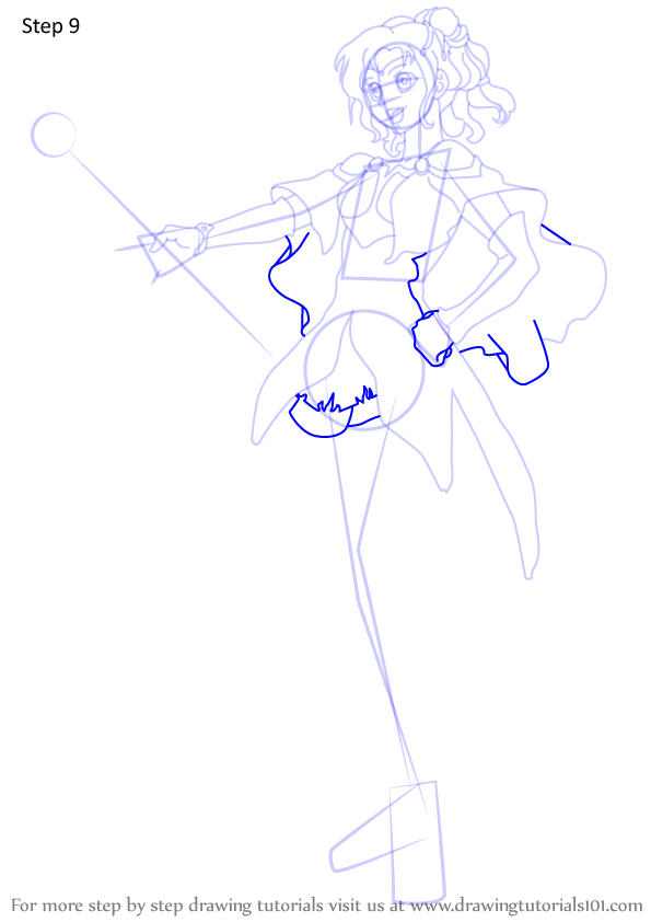 How to Draw L'Arachel from Fire Emblem (Fire Emblem) Step by Step ...