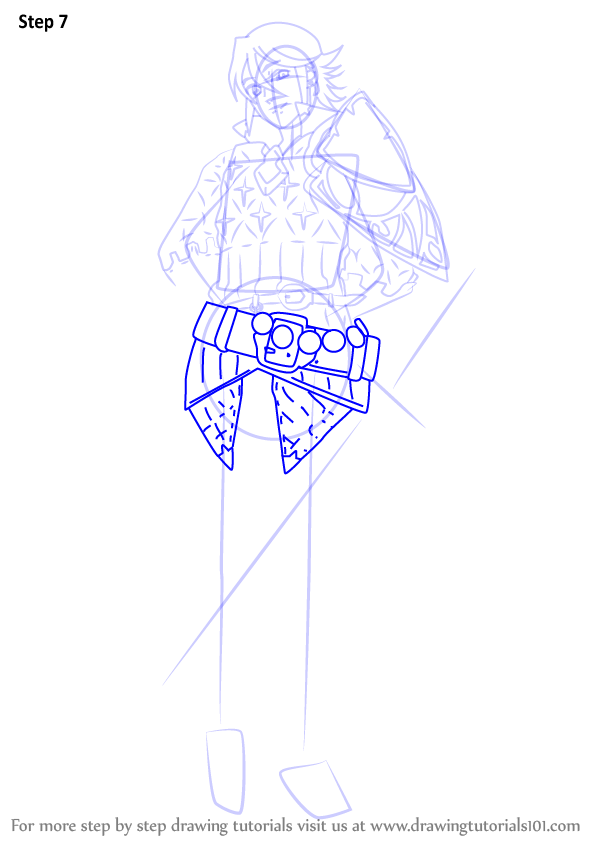 How to Draw Laslow from Fire Emblem (Fire Emblem) Step by Step ...