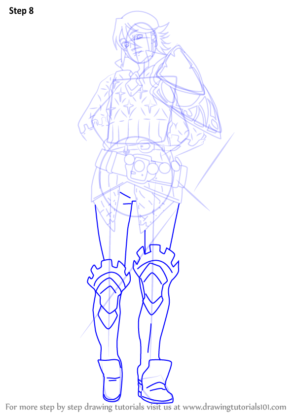 How to Draw Laslow from Fire Emblem (Fire Emblem) Step by Step ...