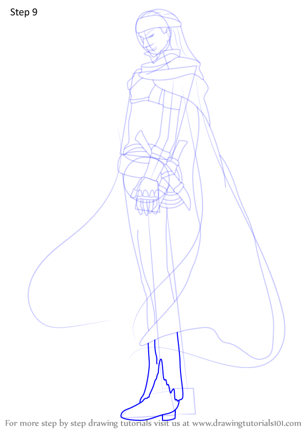 How to Draw Legault from Fire Emblem (Fire Emblem) Step by Step ...