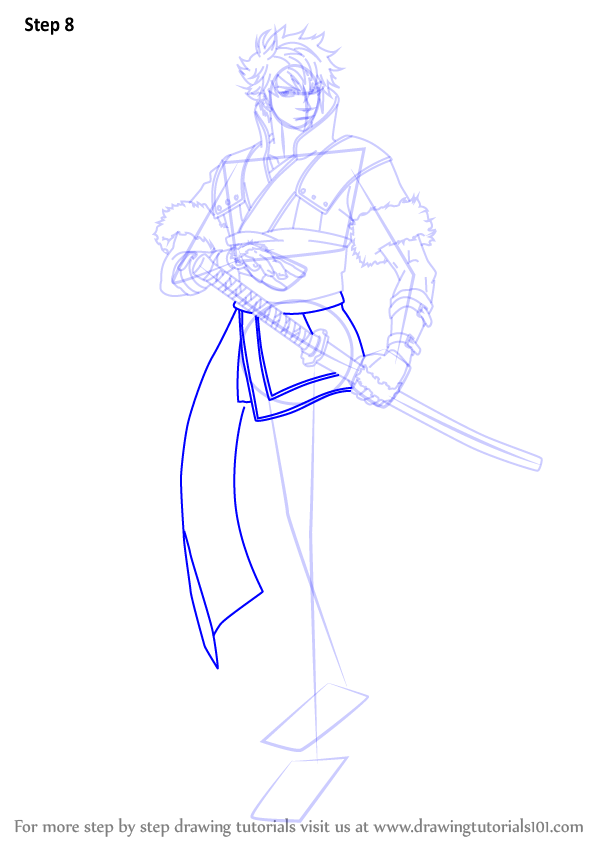 How to Draw Lon'qu from Fire Emblem (Fire Emblem) Step by Step ...