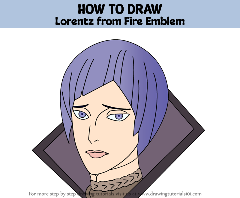 How to Draw Lorentz from Fire Emblem (Fire Emblem) Step by Step ...