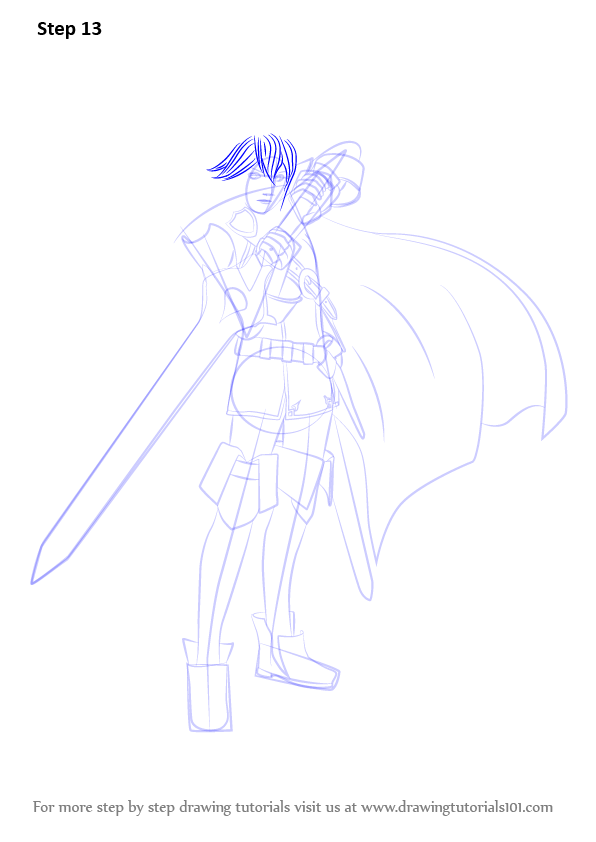 How to Draw Lucina from Fire Emblem (Fire Emblem) Step by Step ...