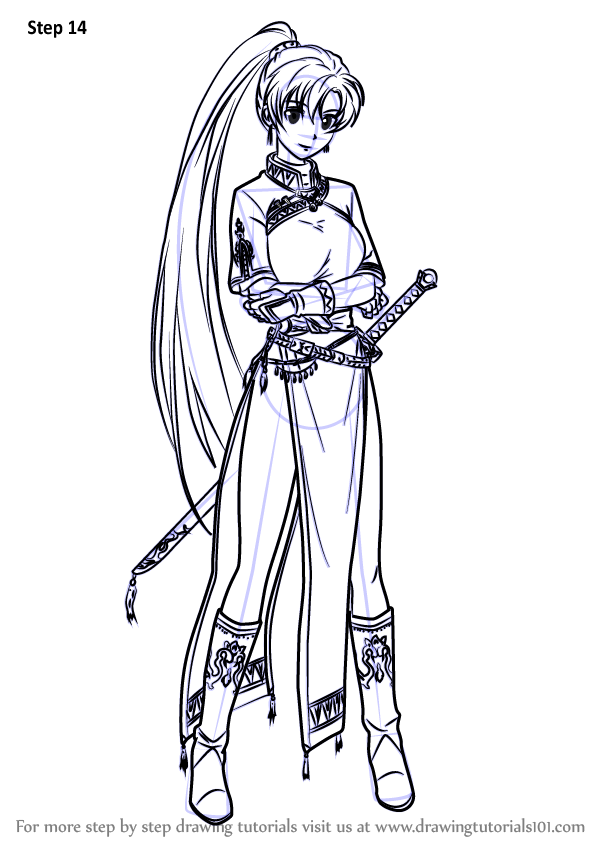 How To Draw Lyn Fire Emblem
